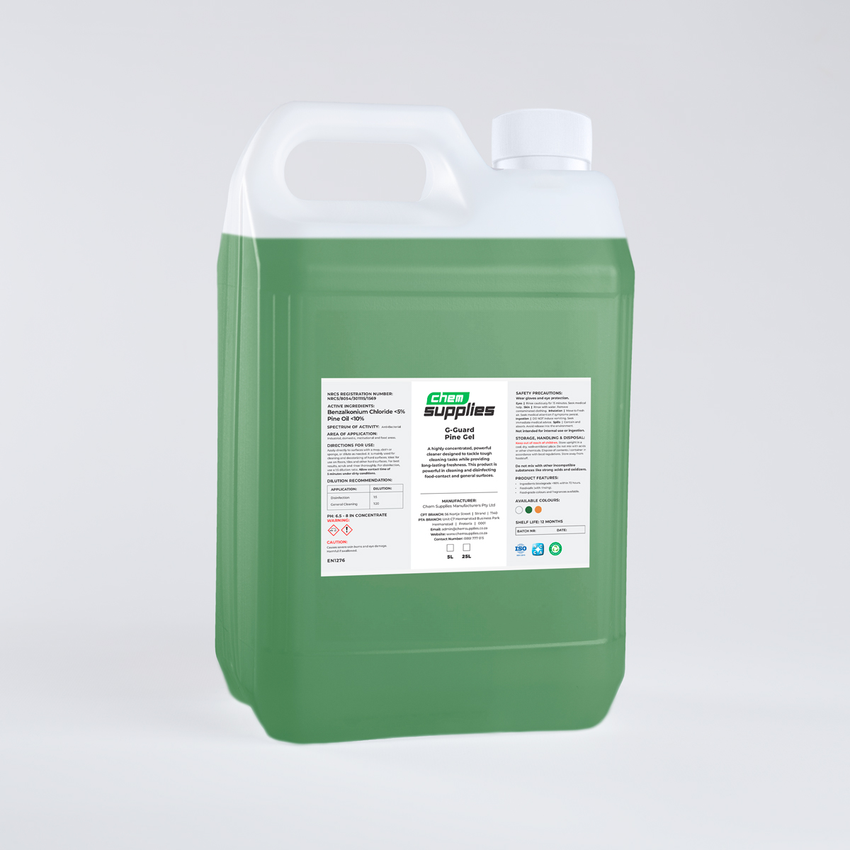 G-Guard Pine Gel - Chem Supplies